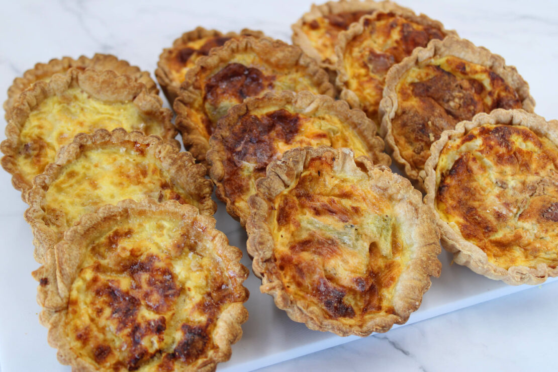 Prantl's Platters -Quiche Tray1 Doz. - A Pittsburgh Favorite